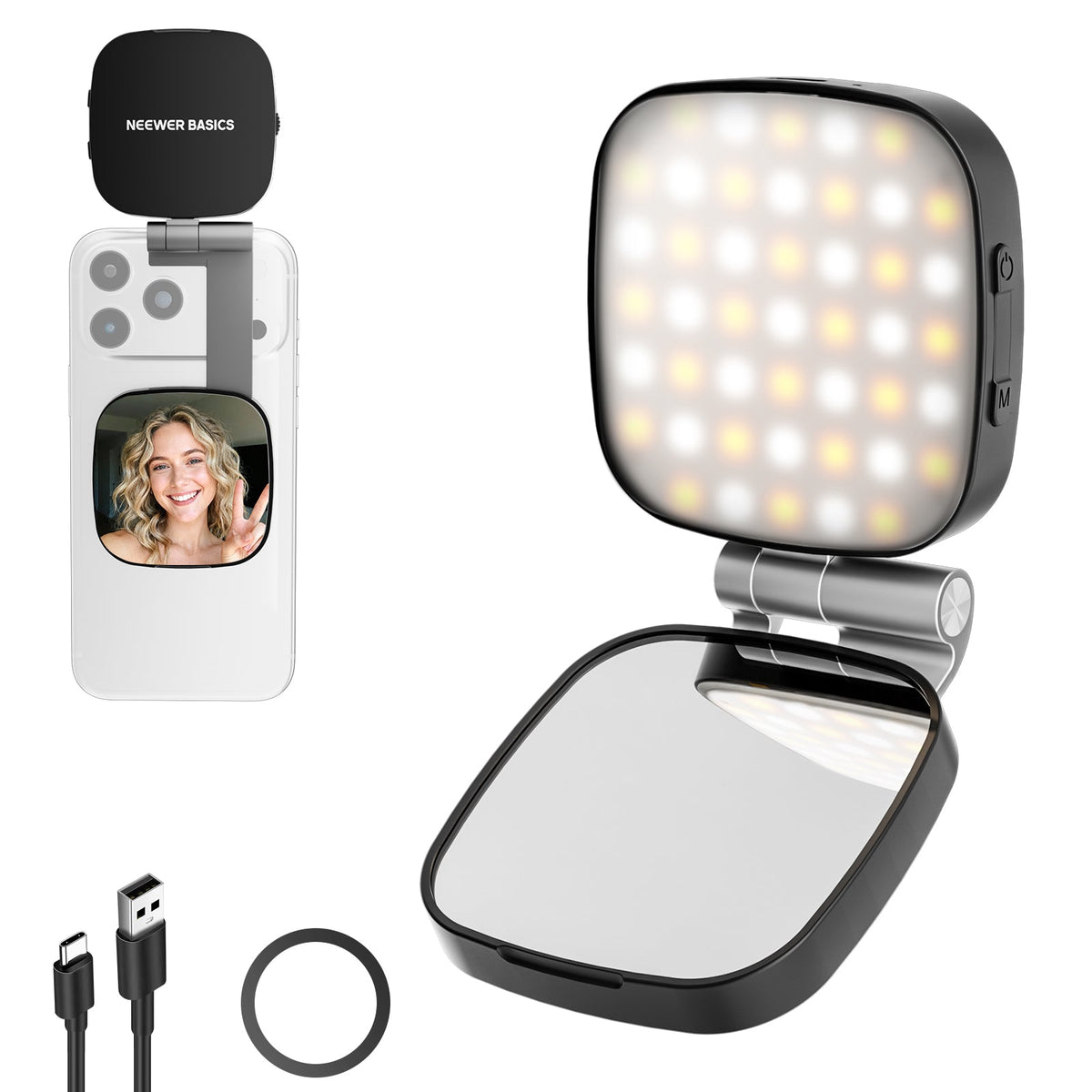 NEEWER BASICS NL45B Magnetic Portable LED Selfie Light – NEEWER.EU