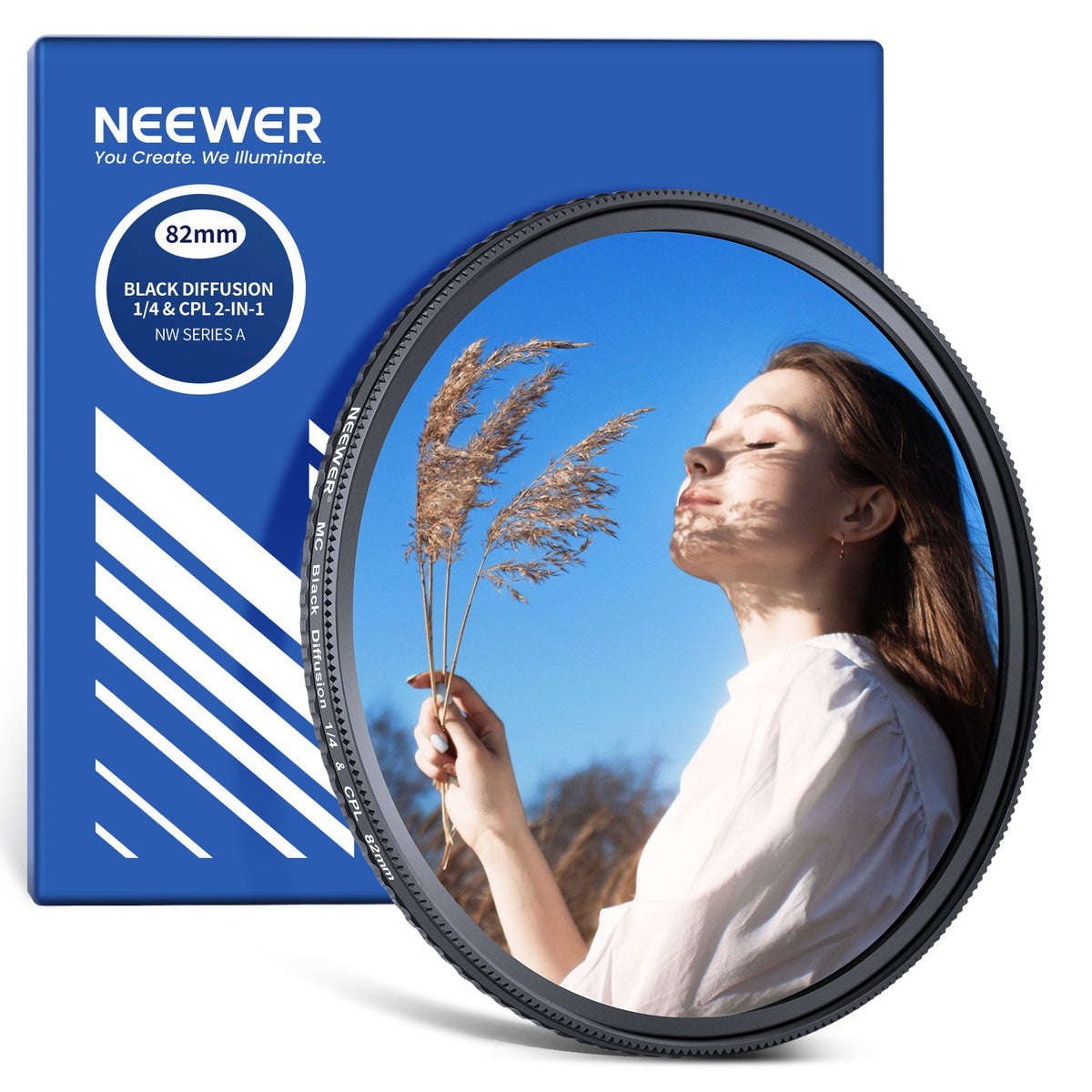 NEEWER 2 in 1 CPL + Black Diffusion 1/4 Filter – NEEWER.EU