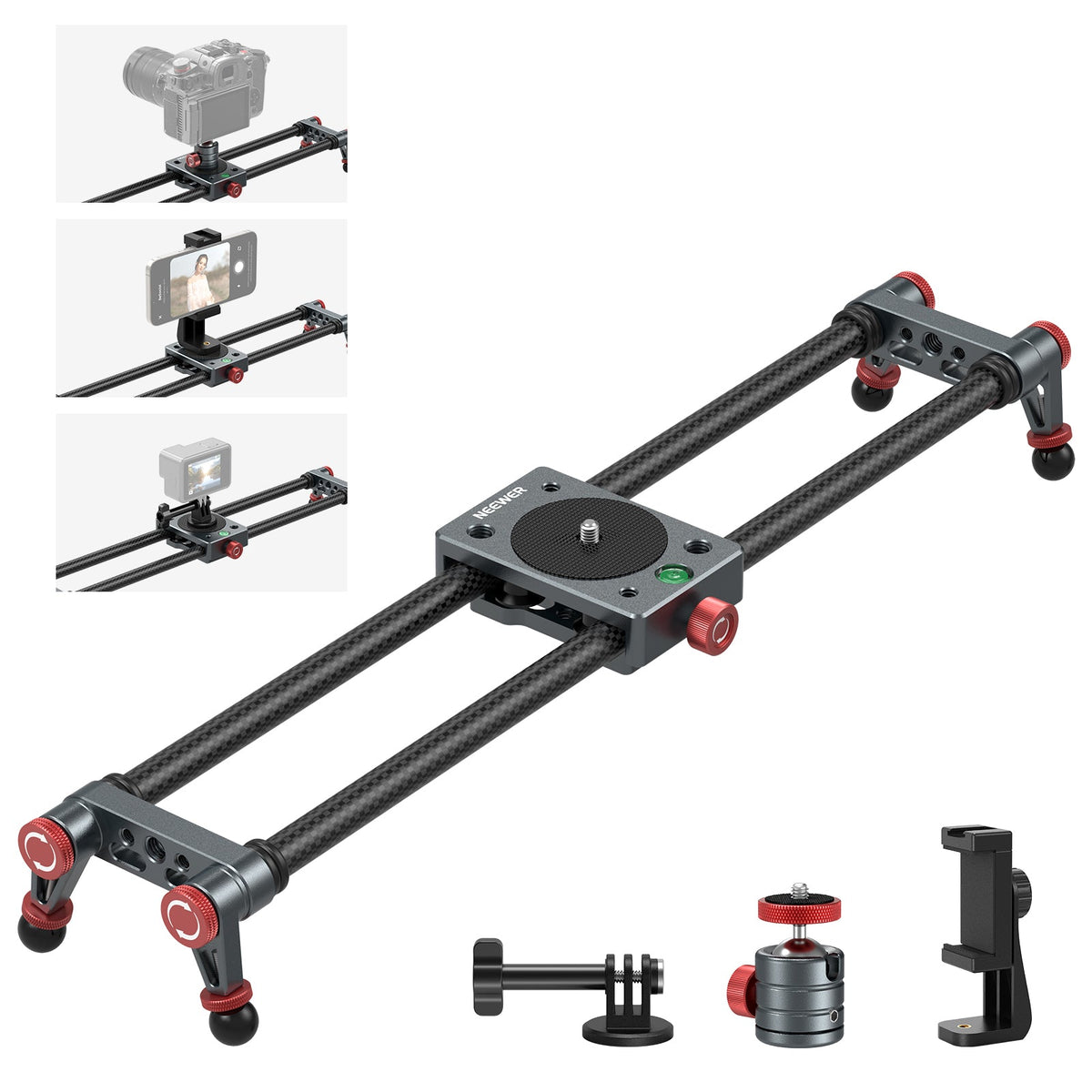 Carbon Fiber Slider | Professional Slider - NEEWER