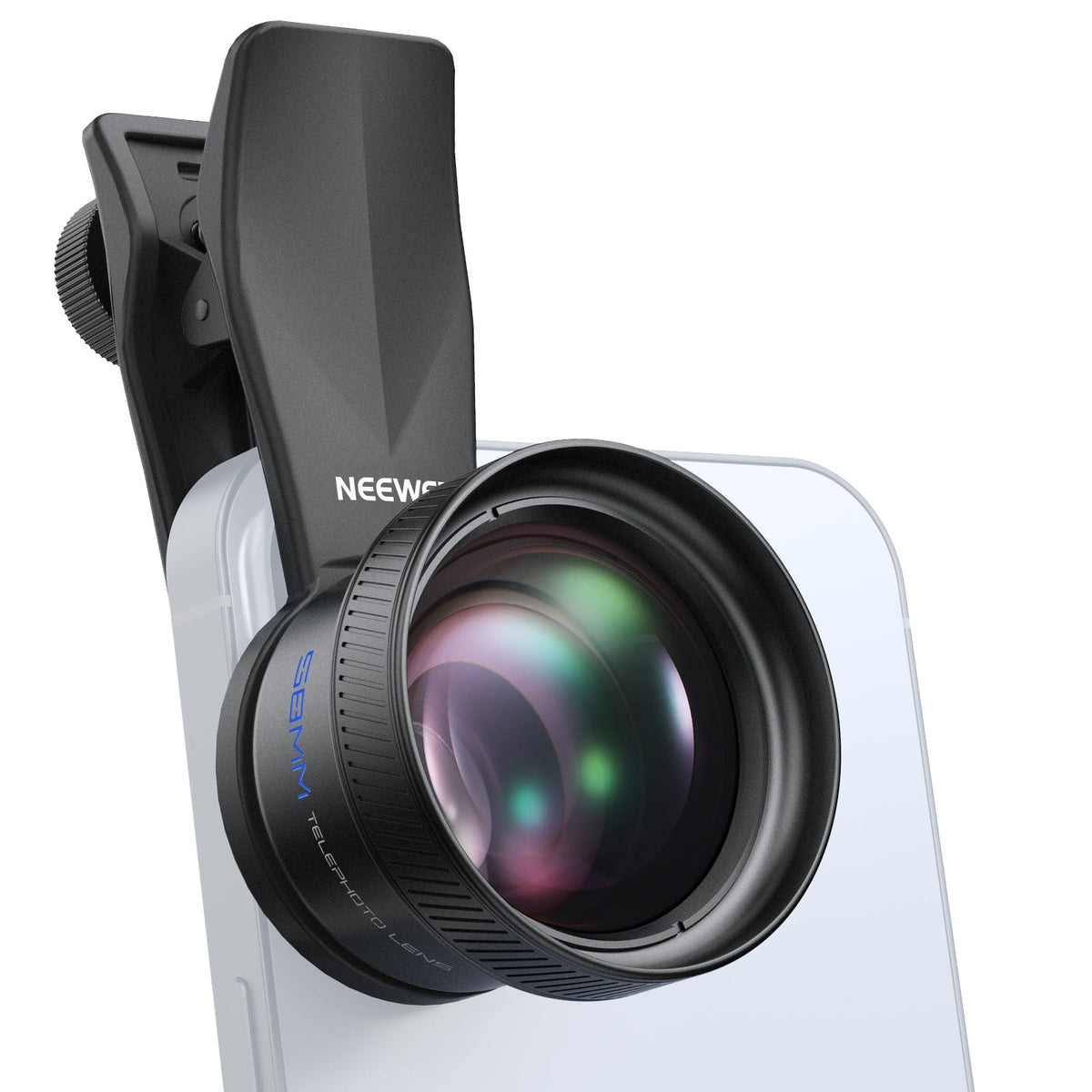 NEEWER LS-71 58mm Telephoto Phone Lens with Threaded Clip