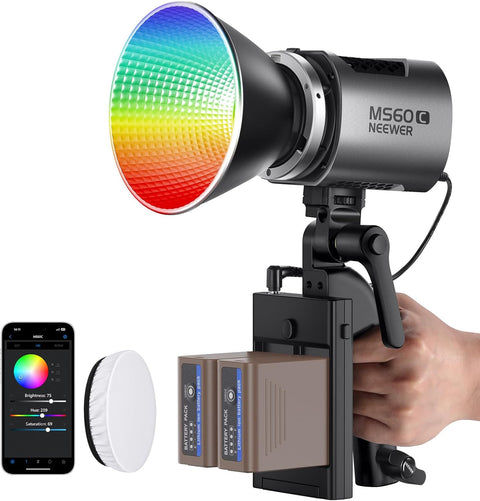 NEEWER MS60C RGBWW LED Video Light - NEEWER – NEEWER.EU