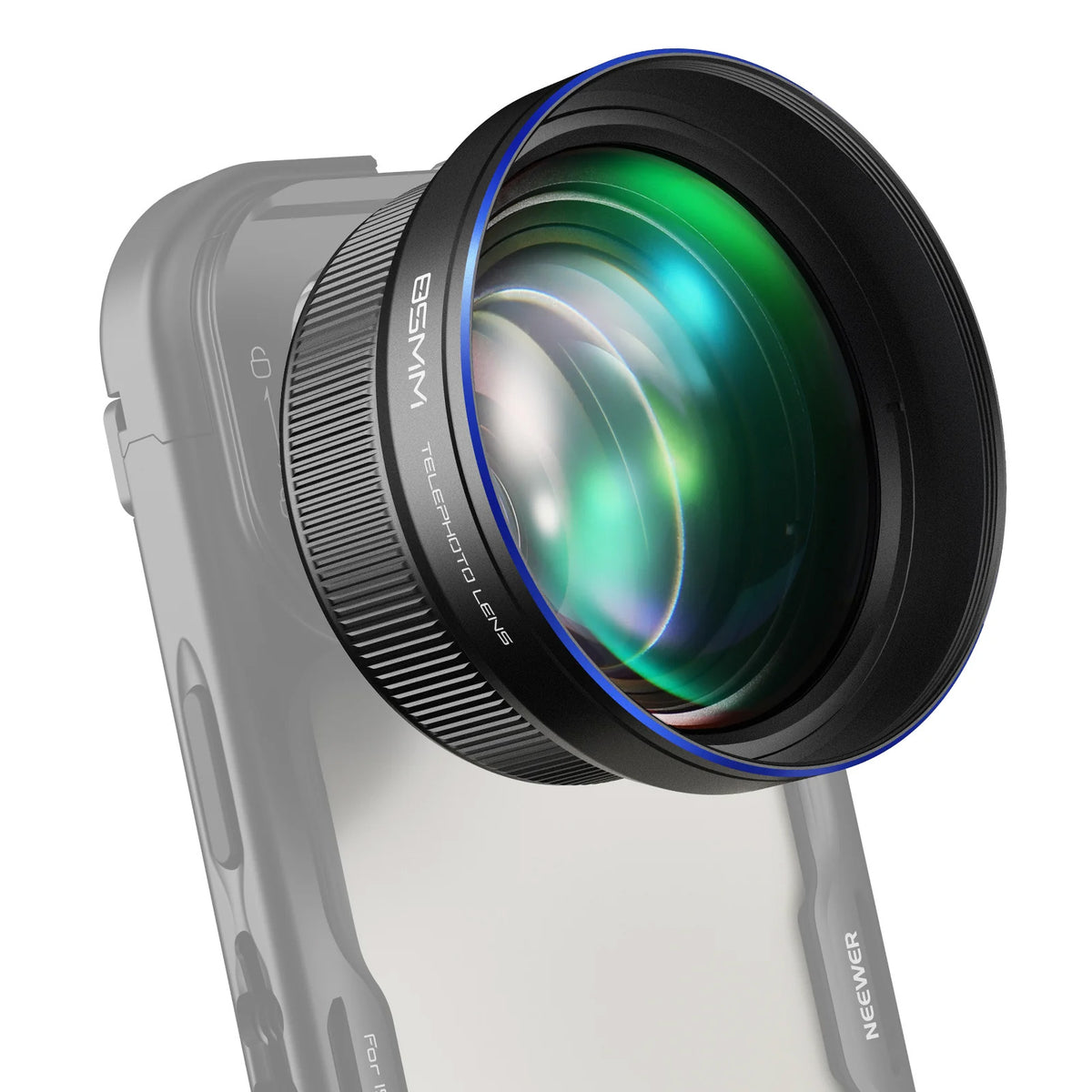 NEEWER LS-59 85MM HD Telephoto Lens for Phone Cage Case - NEEWER