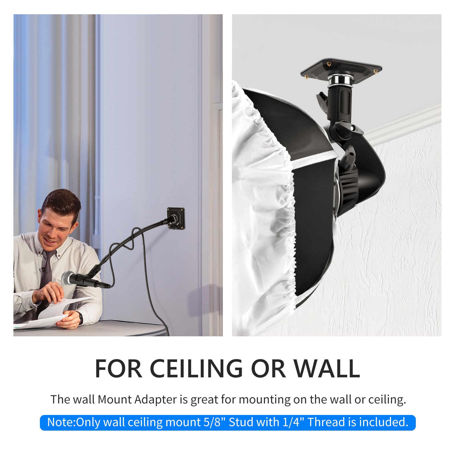 NEEWER 5/8" Wall Ceiling Mount Stud - NEEWER – neewer.com