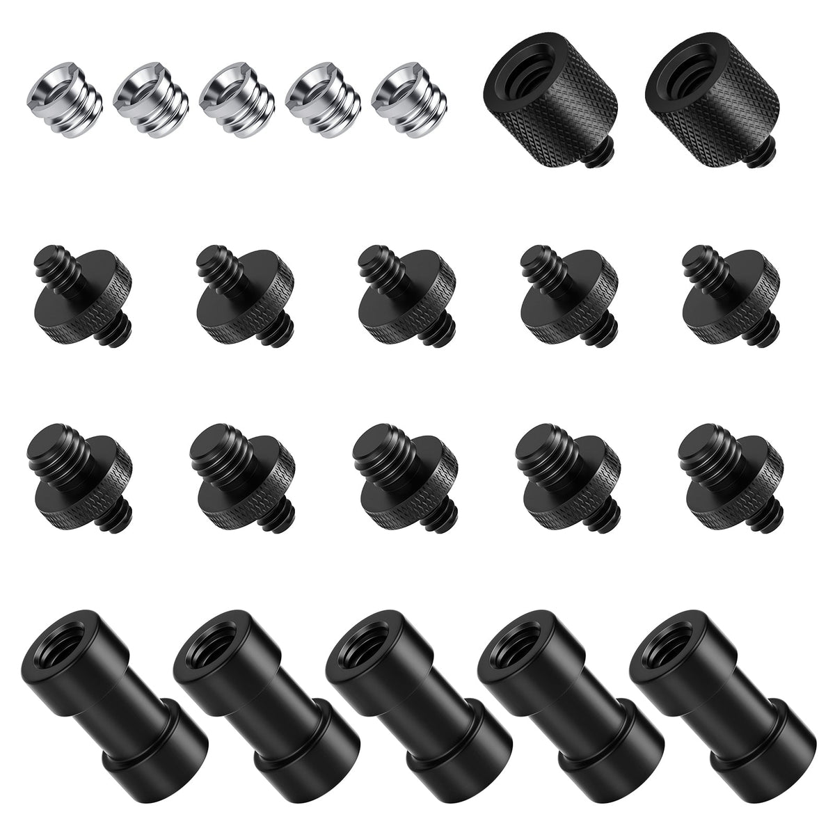 NEEWER ST29 22-Pack Tripod Adapter Set - NEEWER