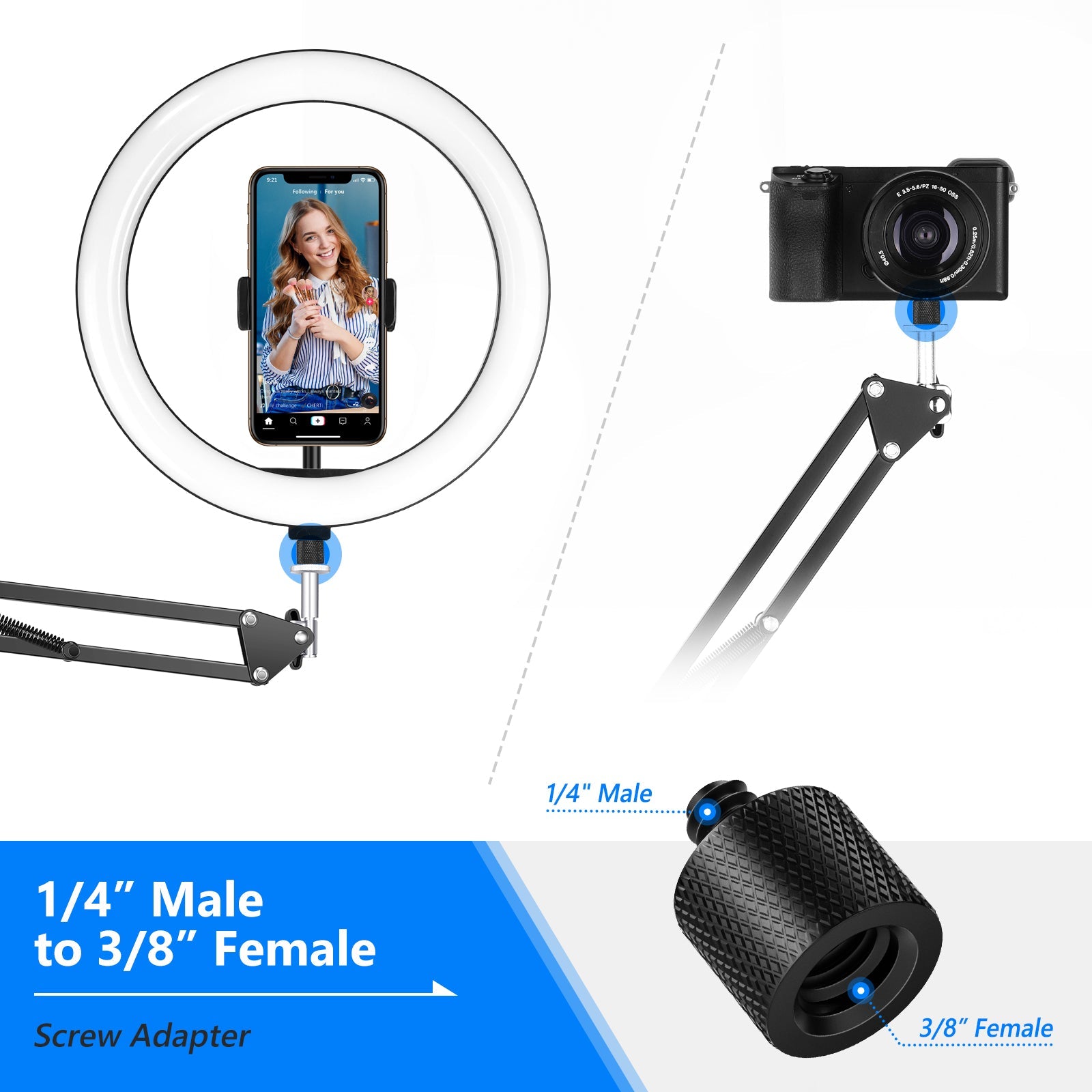 NEEWER ST30 Camera Screw Adapter Set - NEEWER – NEEWER.EU