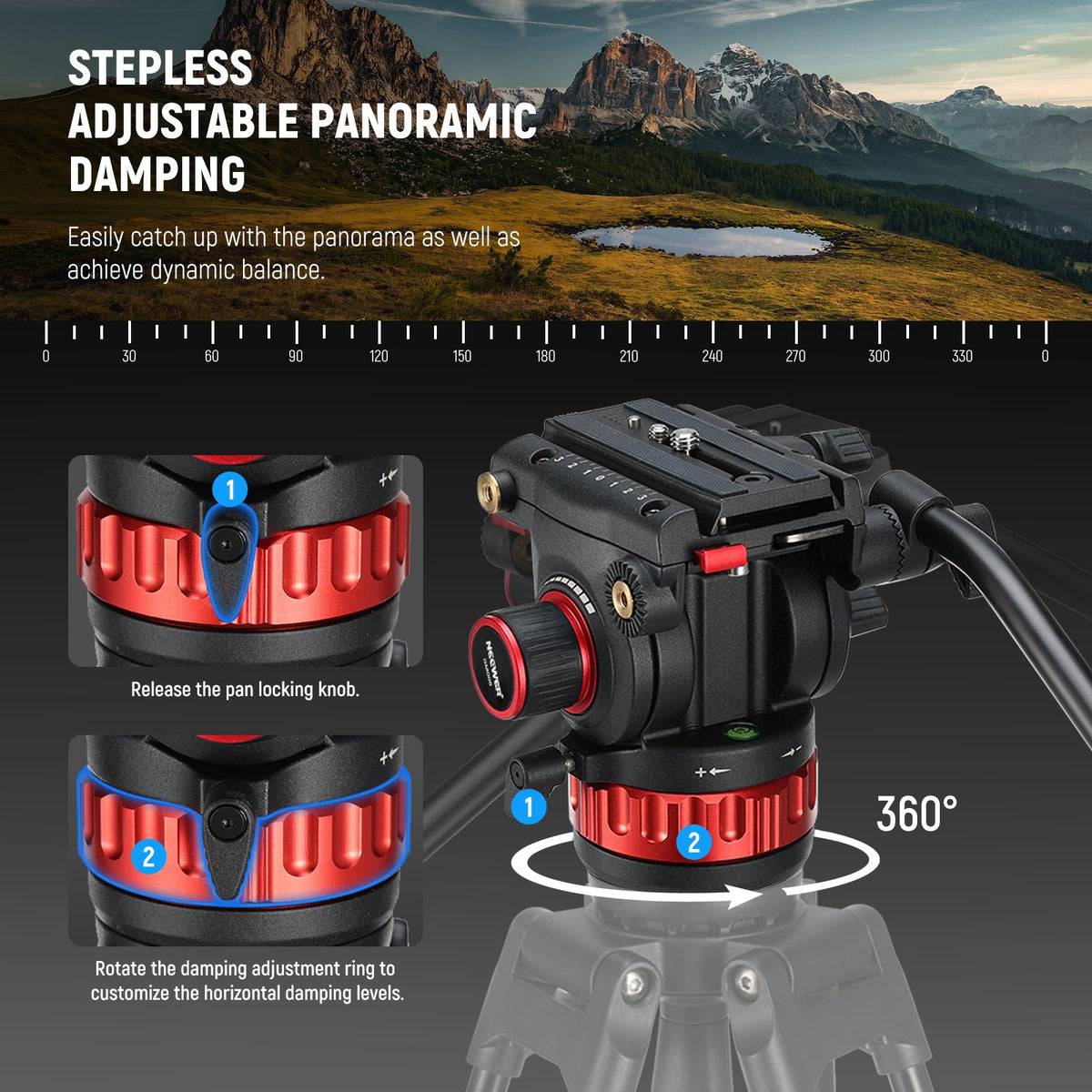 Tripod Head and Accessories – NEEWER.EU