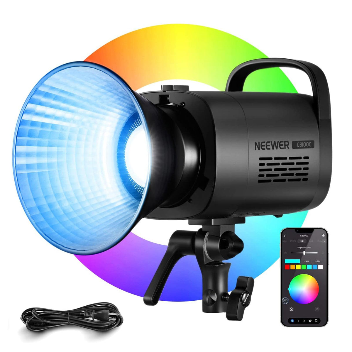 NEEWER CB100C 130w RGB LED Video Light - NEEWER – NEEWER.EU