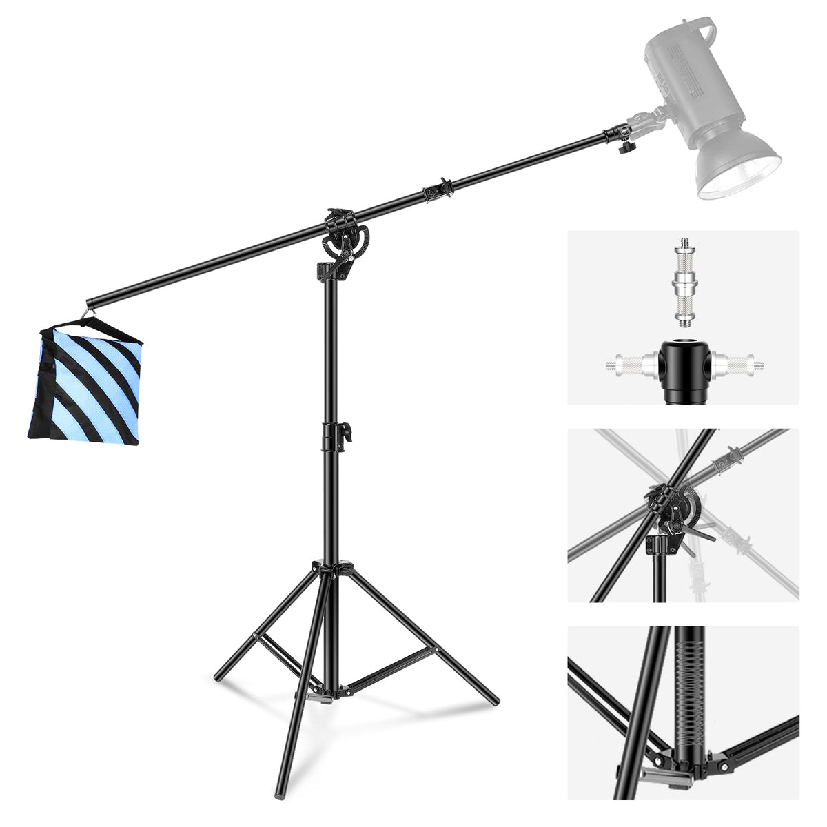 NEEWER Aluminum Alloy 9.7 Feet Photography Light Stand - NEEWER
