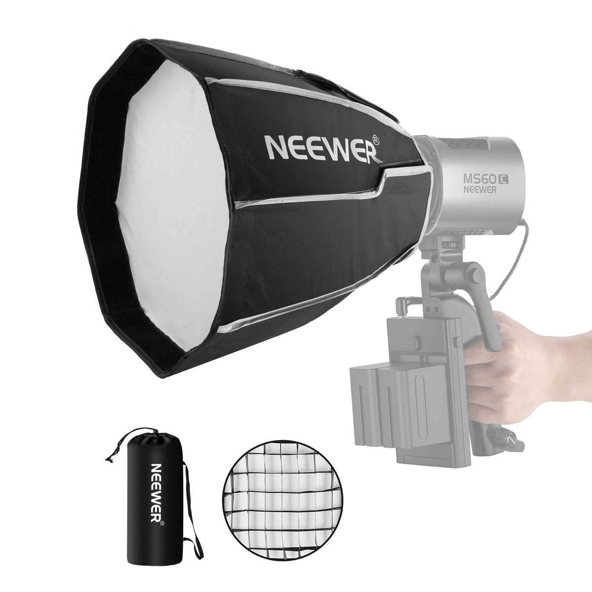 NEEWER NS3P Octagonal Softbox with NEEWER Mount - NEEWER – NEEWER.EU