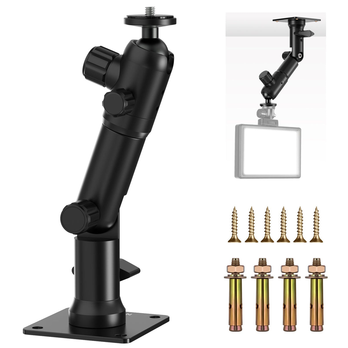 NEEWER STWM 3 Inch Wall Mounting Bracket - NEEWER – NEEWER.EU