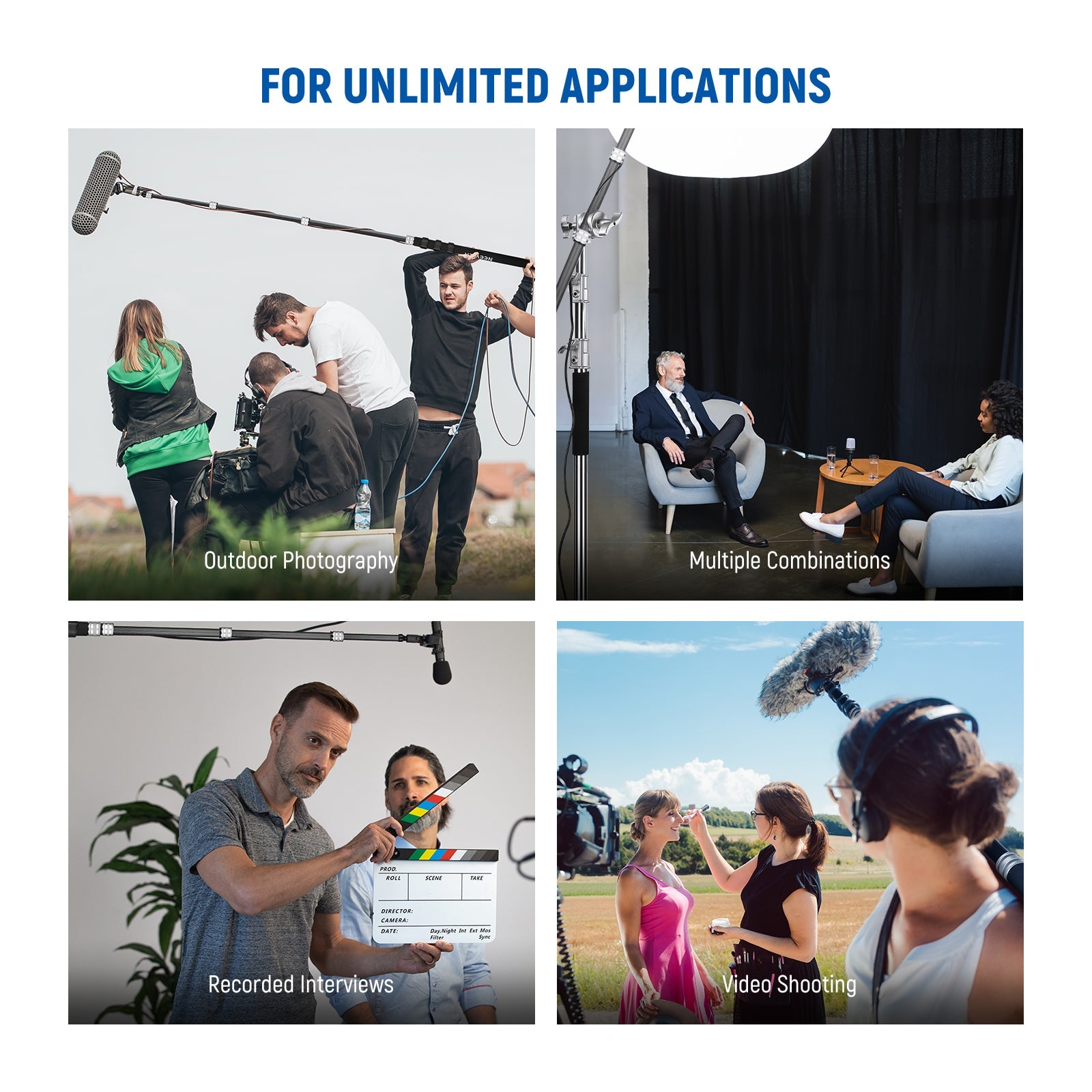 NEEWER Upgraded MS-300C Microphone Boom Pole - NEEWER – neewer.com