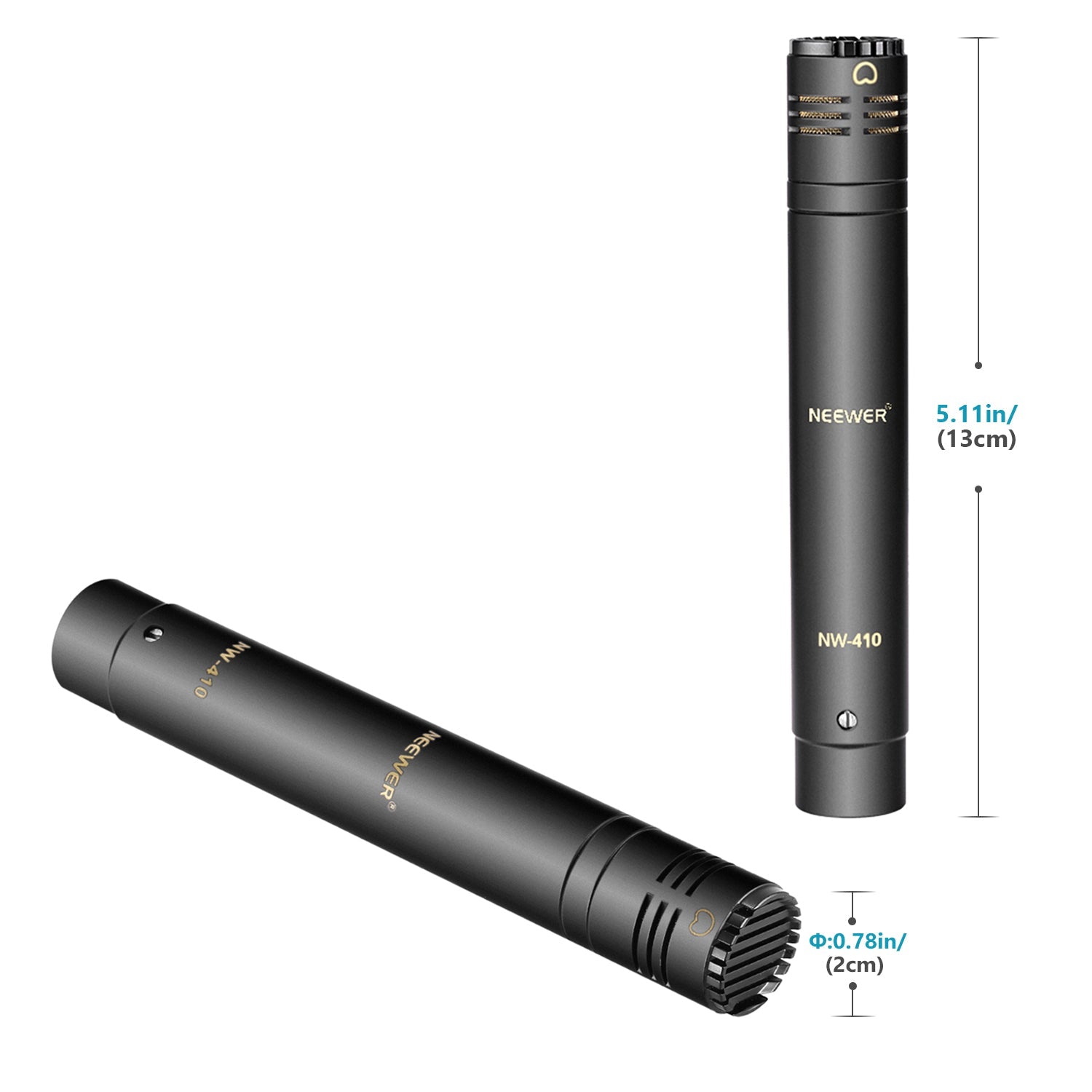 NEEWER 2 Pack Pencil Stick Condenser Microphone kit - NEEWER – neewer.com