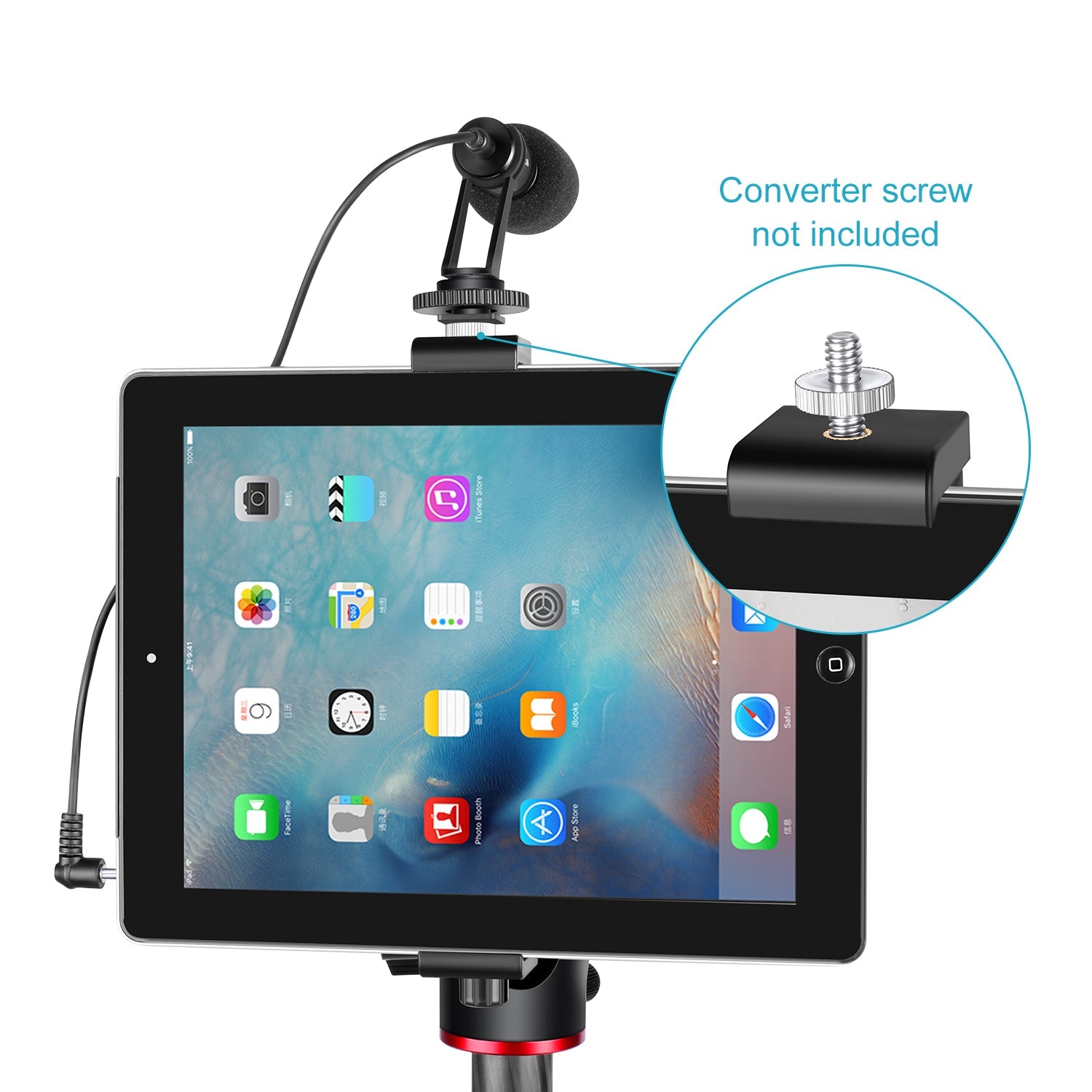 NEEWER 6.3-9.25 inches iPad Tablet Mount Holder - NEEWER – neewer.com
